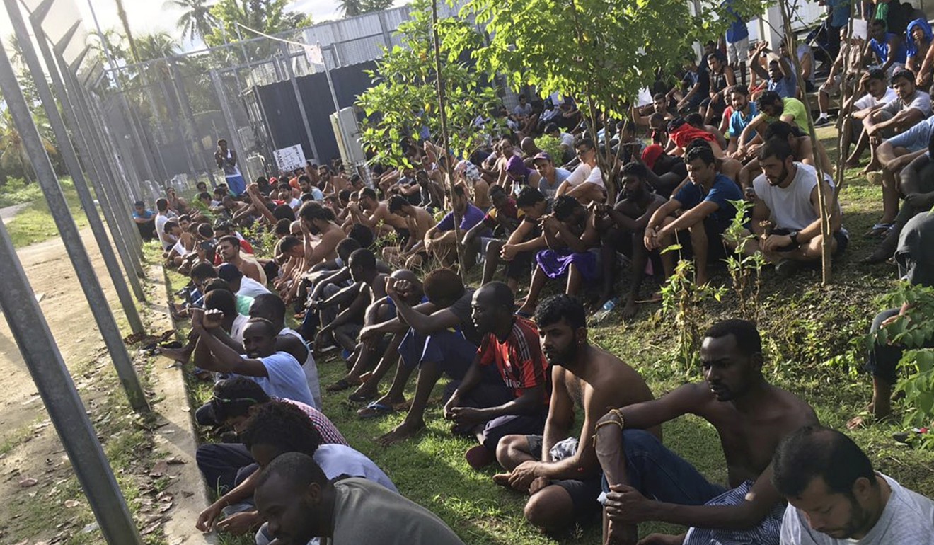 PNG destroys shelters at Australian detention camp as eviction deadline looms for hundreds of ...