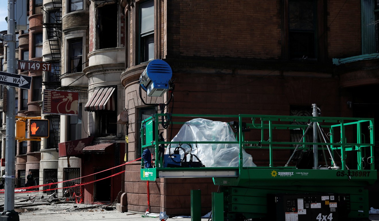 New York City firefighter dies battling blaze on Harlem film set ...