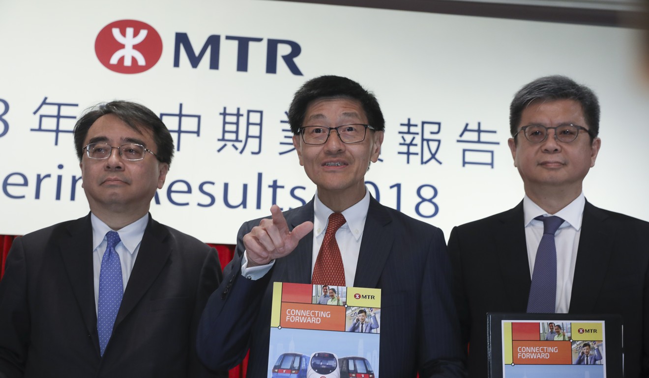 MTR Corp profits drop to HK$4.64 billion as income from Shenzhen ...
