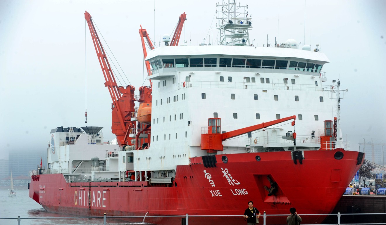 Chinese polar research ship Snow Dragon hits iceberg in Antarctica ...