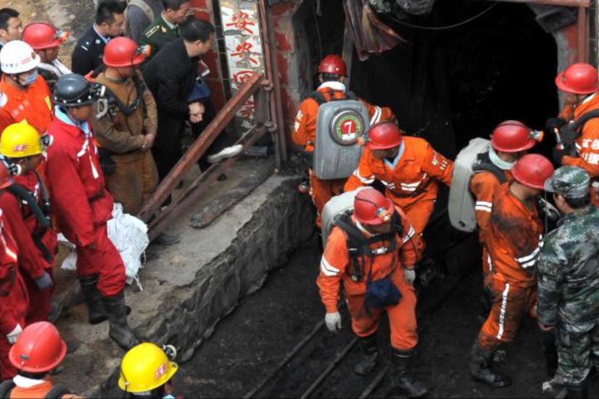 20 die as rail cars plunge into coal mine in Baiyin, Gansu | South ...