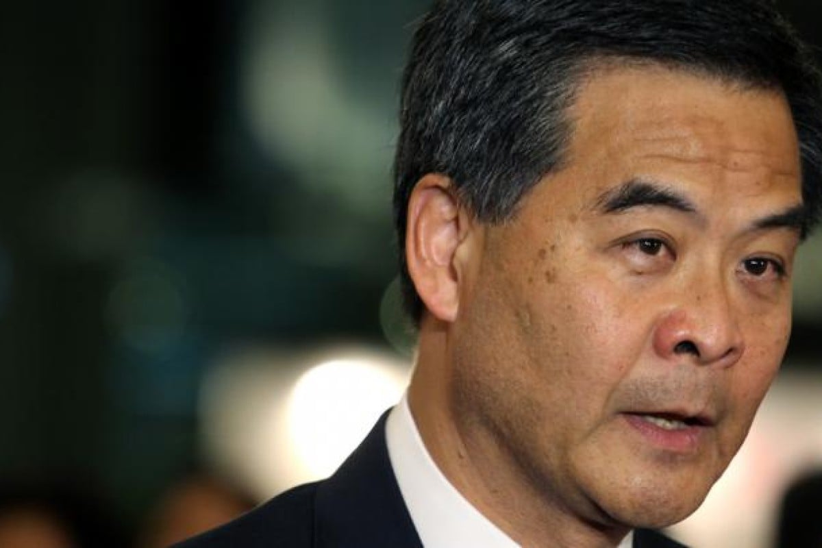 Leung's popularity at new low, polls show | South China Morning Post
