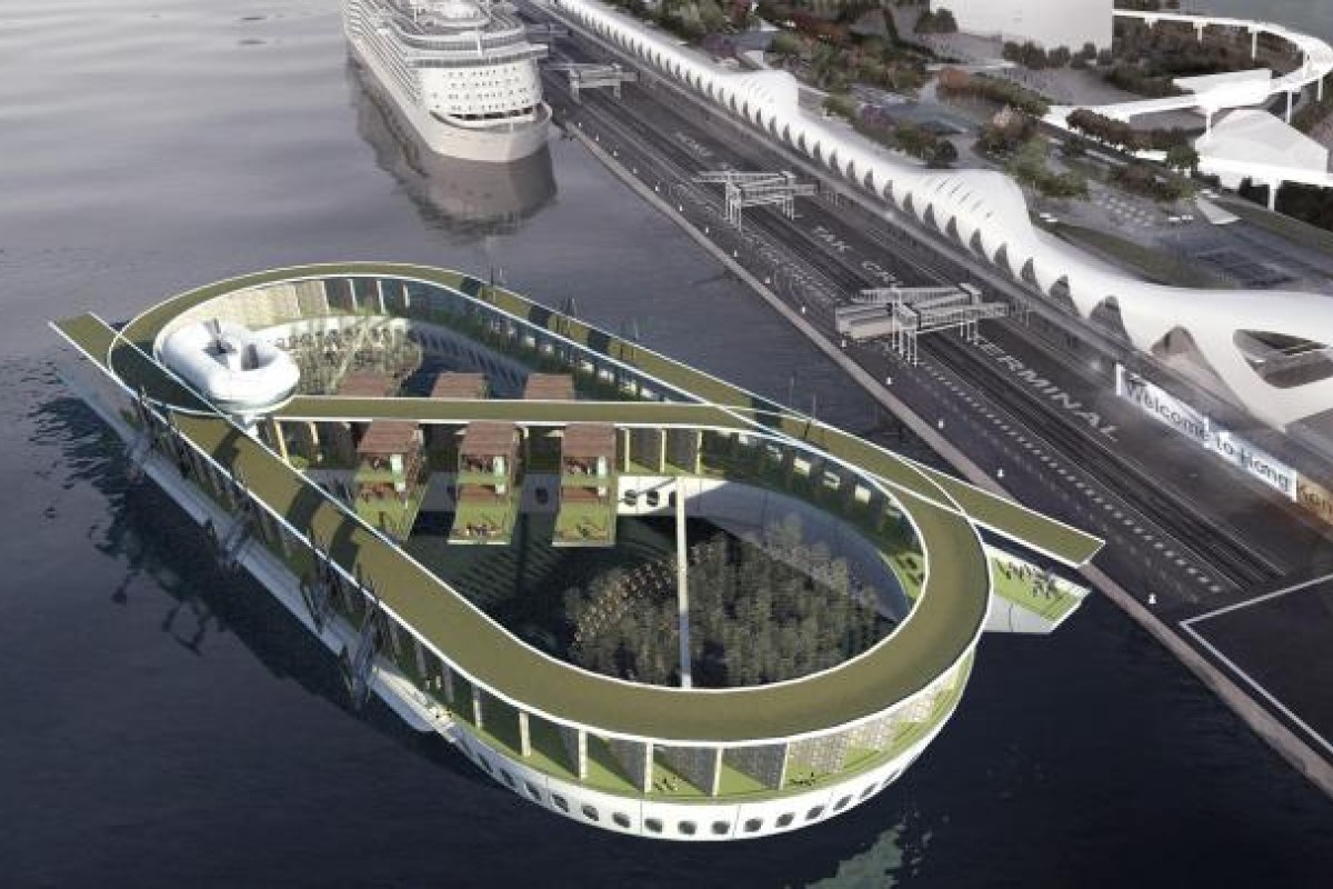 Architects unveil plans for floating columbarium | South China Morning Post