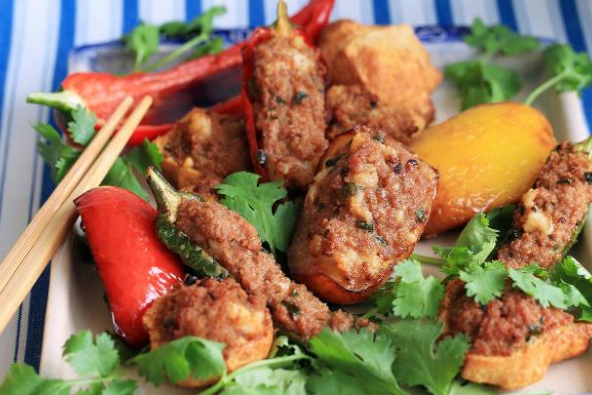 Stuffed vegetable recipes - for Chinese veg and capsicums | South China ...