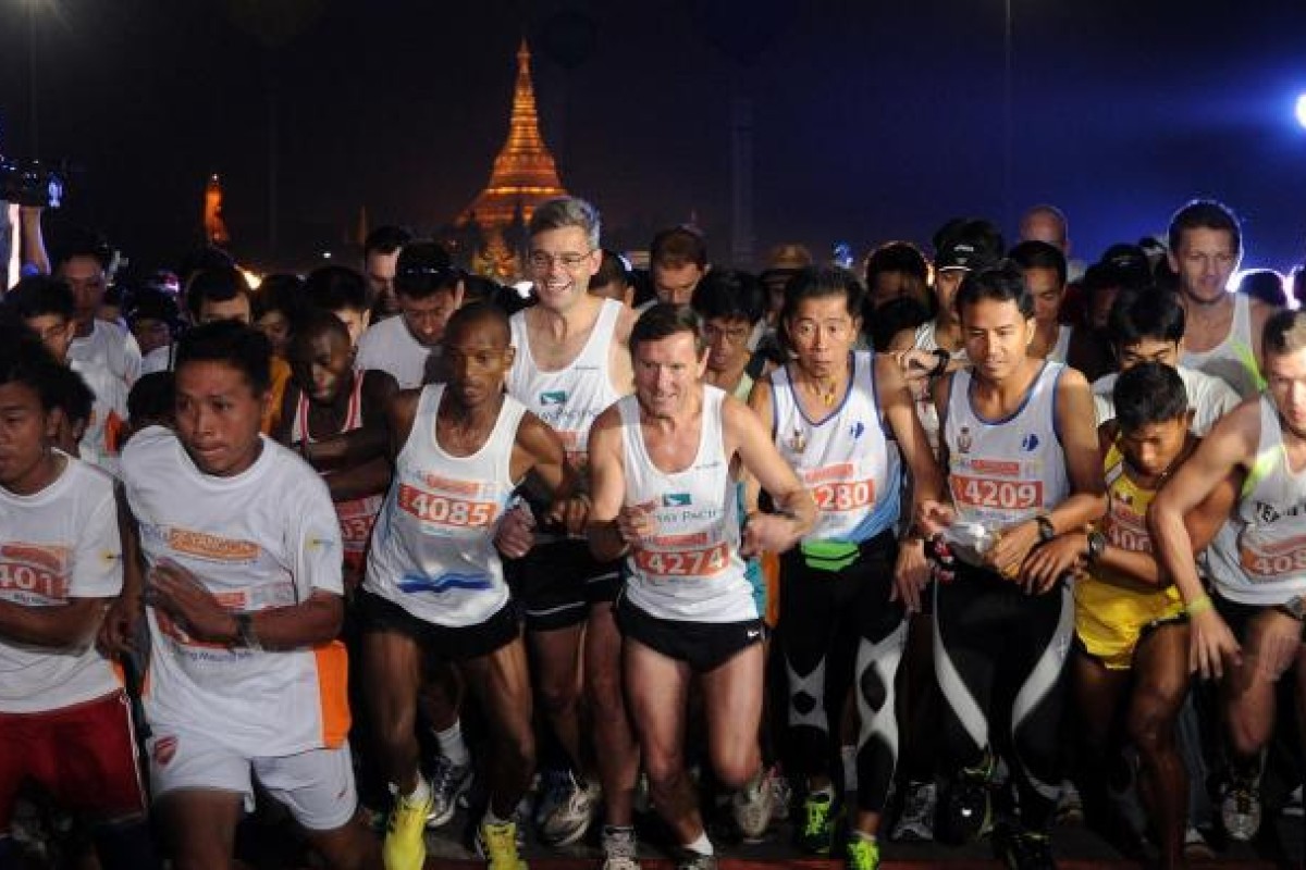 Myanmar hosts first marathon in decades in Yangon | South China Morning ...