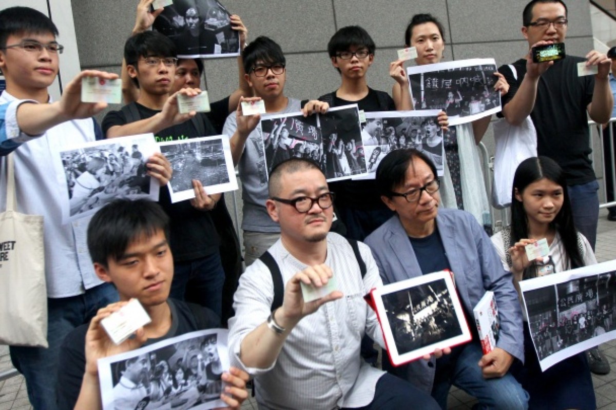 Protesters check out if they are Hong Kong's most wanted | South China ...