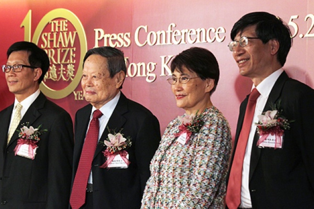 Shaw Prizes still favour men of science | South China Morning Post