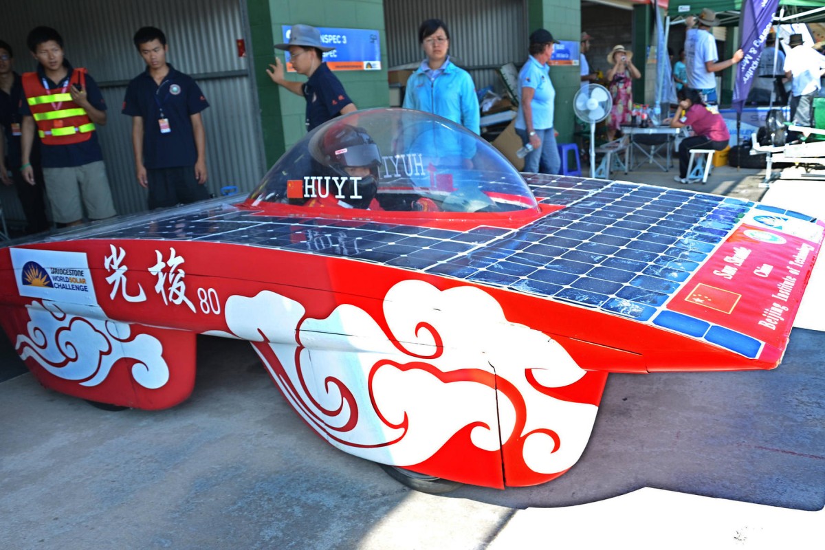 China team makes debut in global solar energy race | South China ...