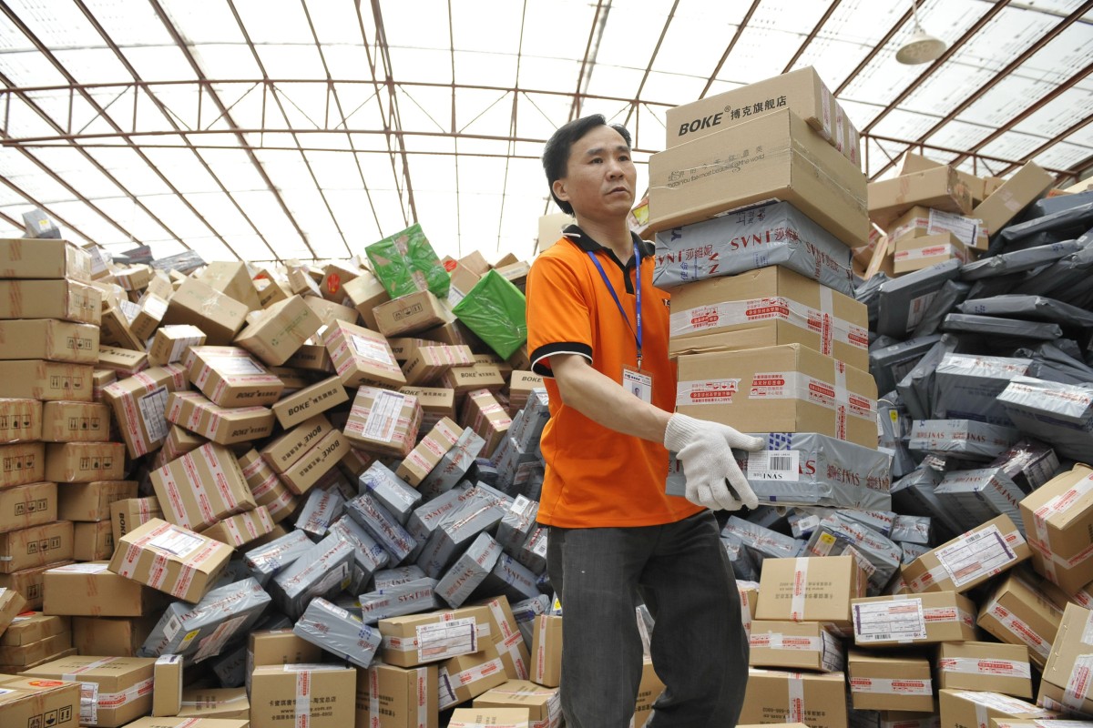 China's delivery workers earn their bonuses on Singles' Day | South ...