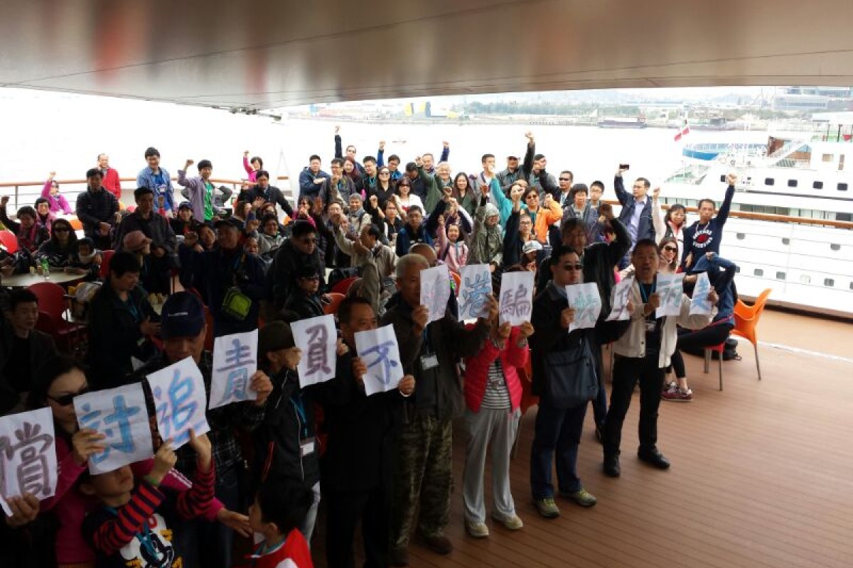 Passengers refuse to disembark after cruise liner skips one stop in ...