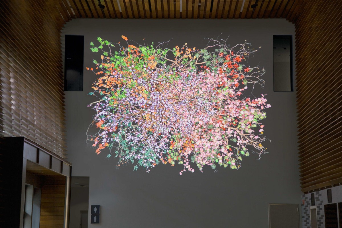 Arts preview: Jennifer Steinkamp's swirling 3-D digital installations ...