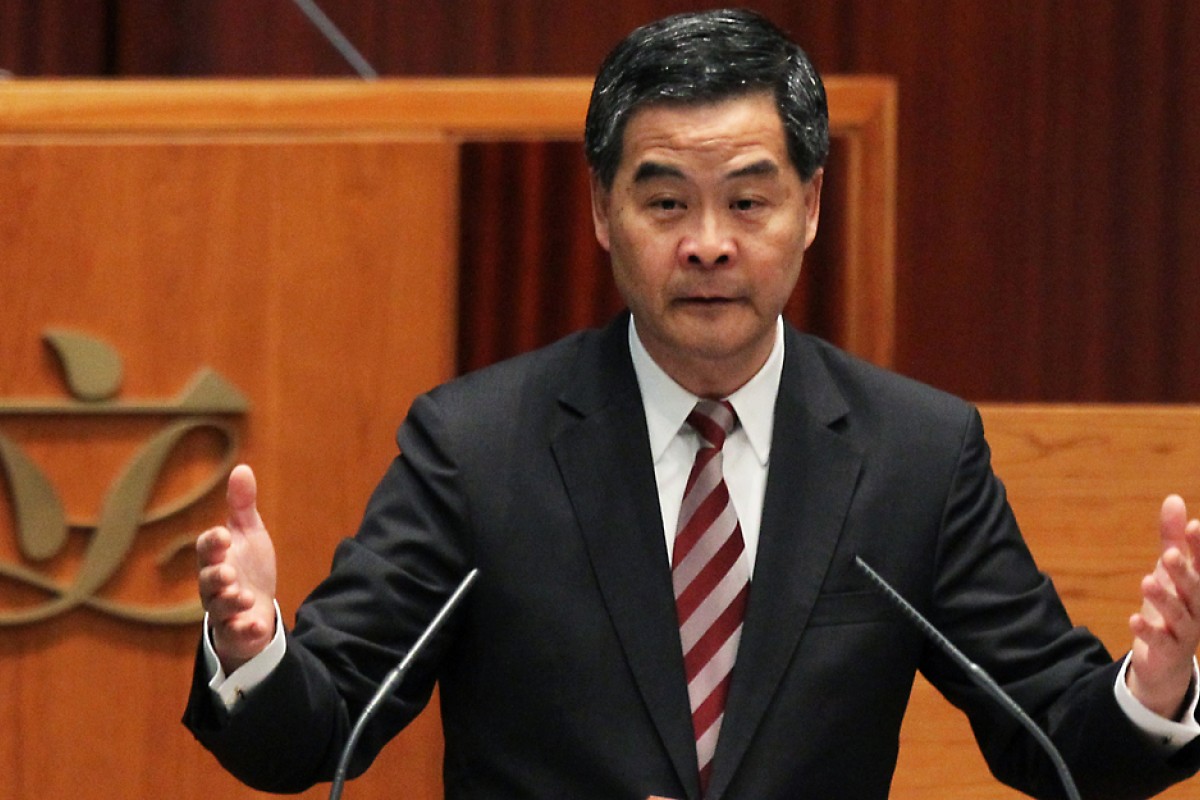 Leung Chun-ying stands firm on 'one country, two systems' | South China ...