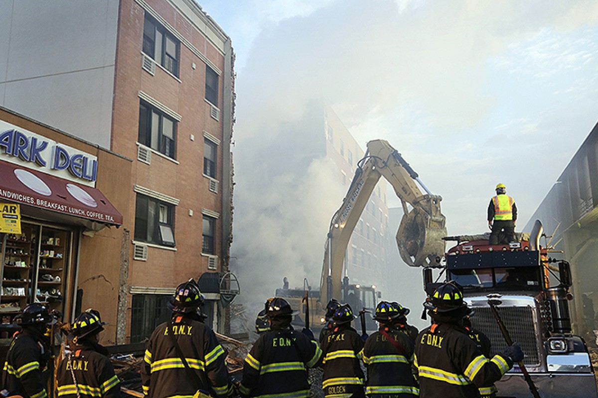 Tenants of New York flats warned of gas leak ahead of fatal explosion ...