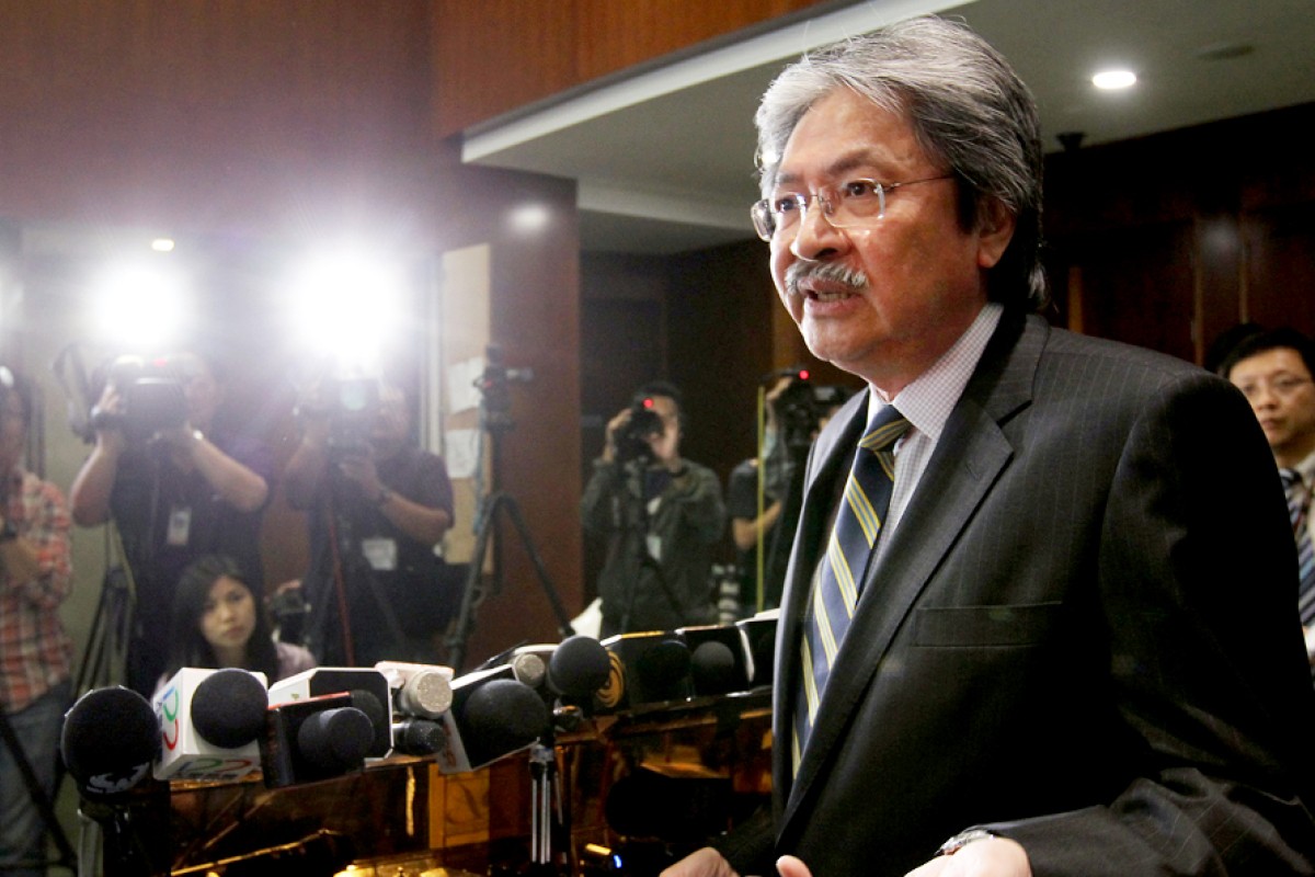 Financial Secretary John Tsang calls for compromise on electoral reform ...