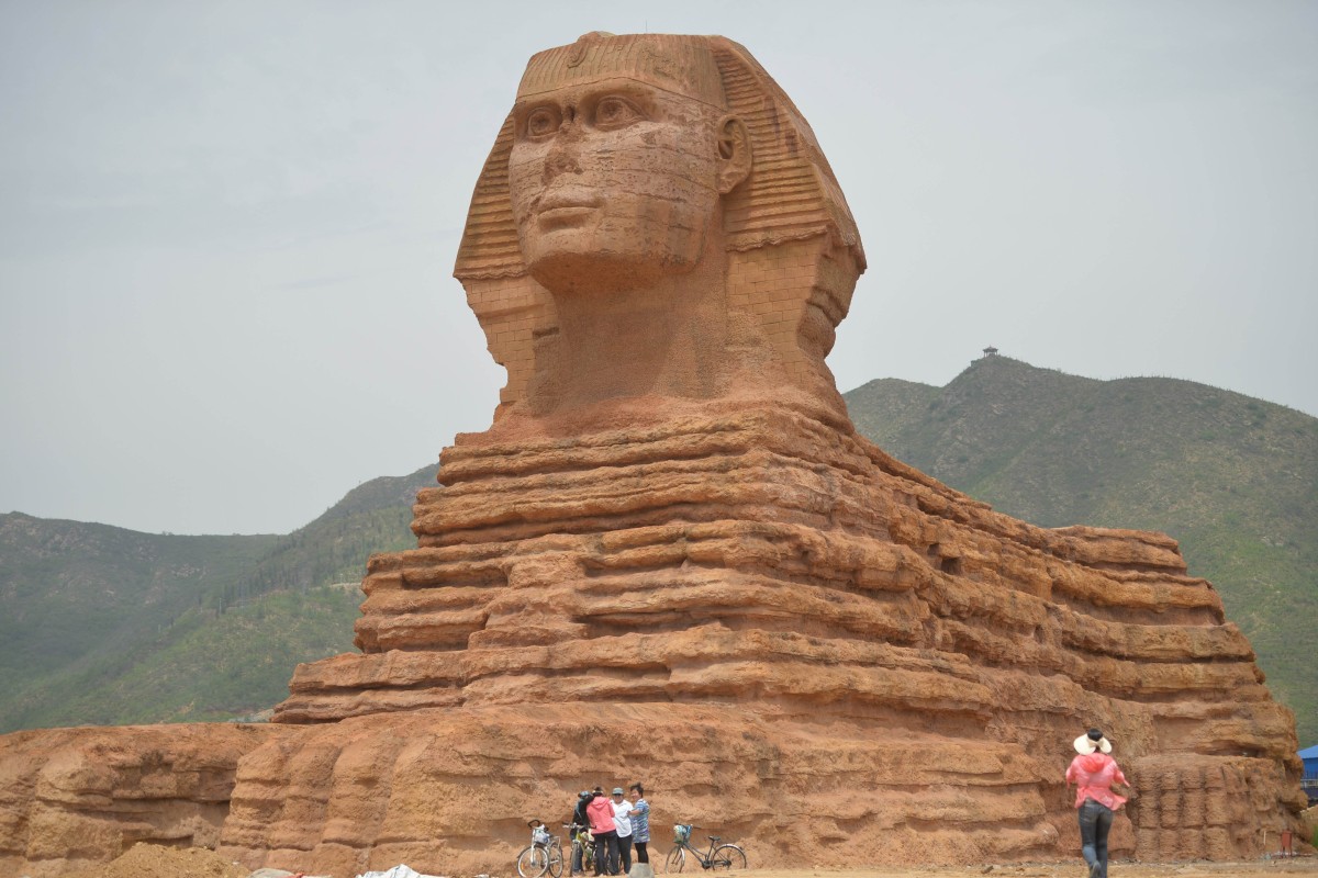 China’s fake Sphinx to be demolished after Egypt complains | South ...