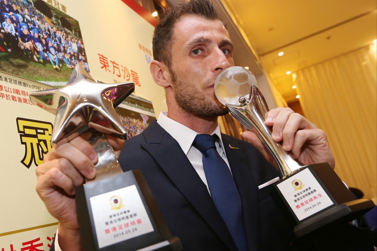 Kitchee's Fernando Recio picks up Hong Kong Footballer of the Year ...