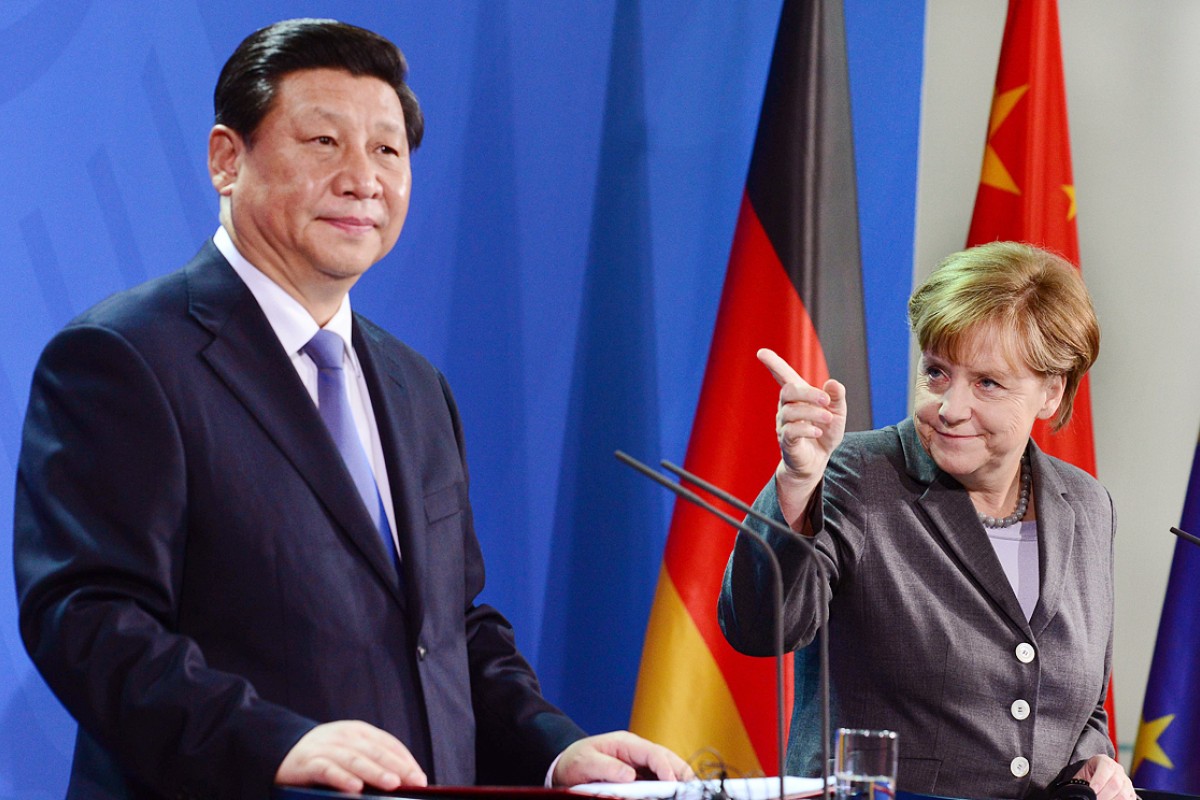 German chancellor Angela Merkel aims to expand trade ties on visit to ...