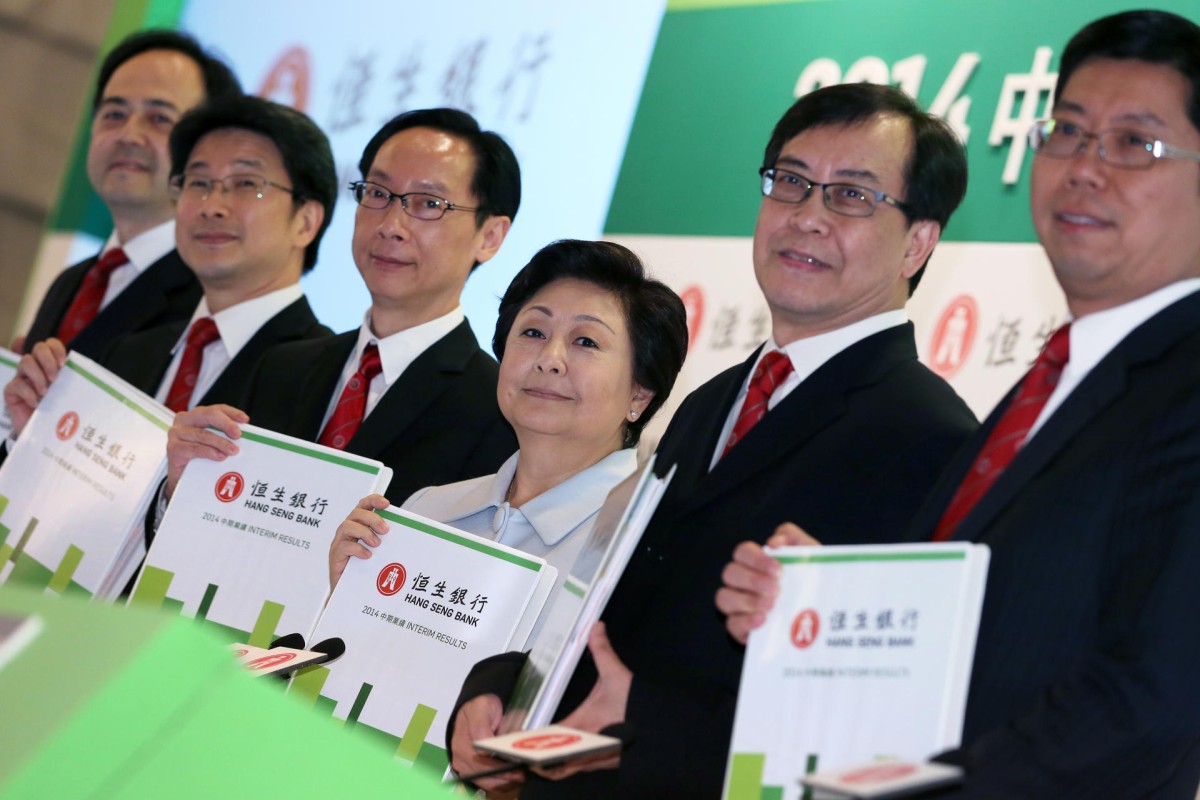 Hang Seng Bank net profit tumbles 54pc | South China Morning Post