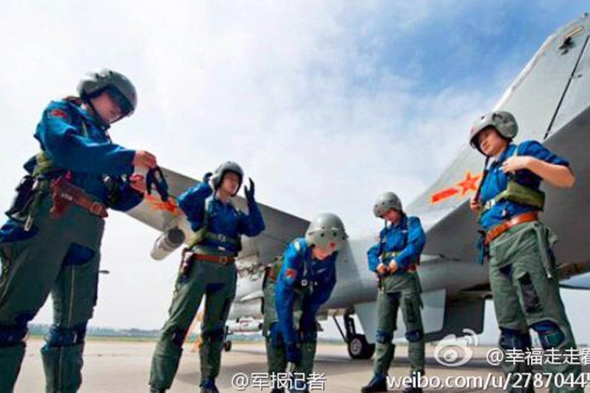 Fighter pilots show their right stuff in PLA air force drills | South ...