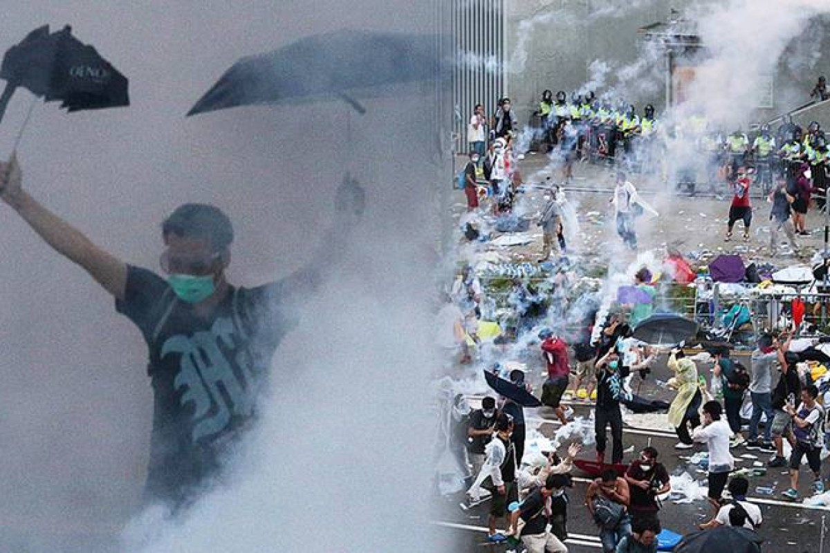 ‘Umbrellas more aggressive weapons than useless tear gas’, claims pro ...