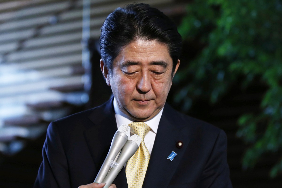 Japanese PM Abe’s public support slumps in wake of resignations | South ...