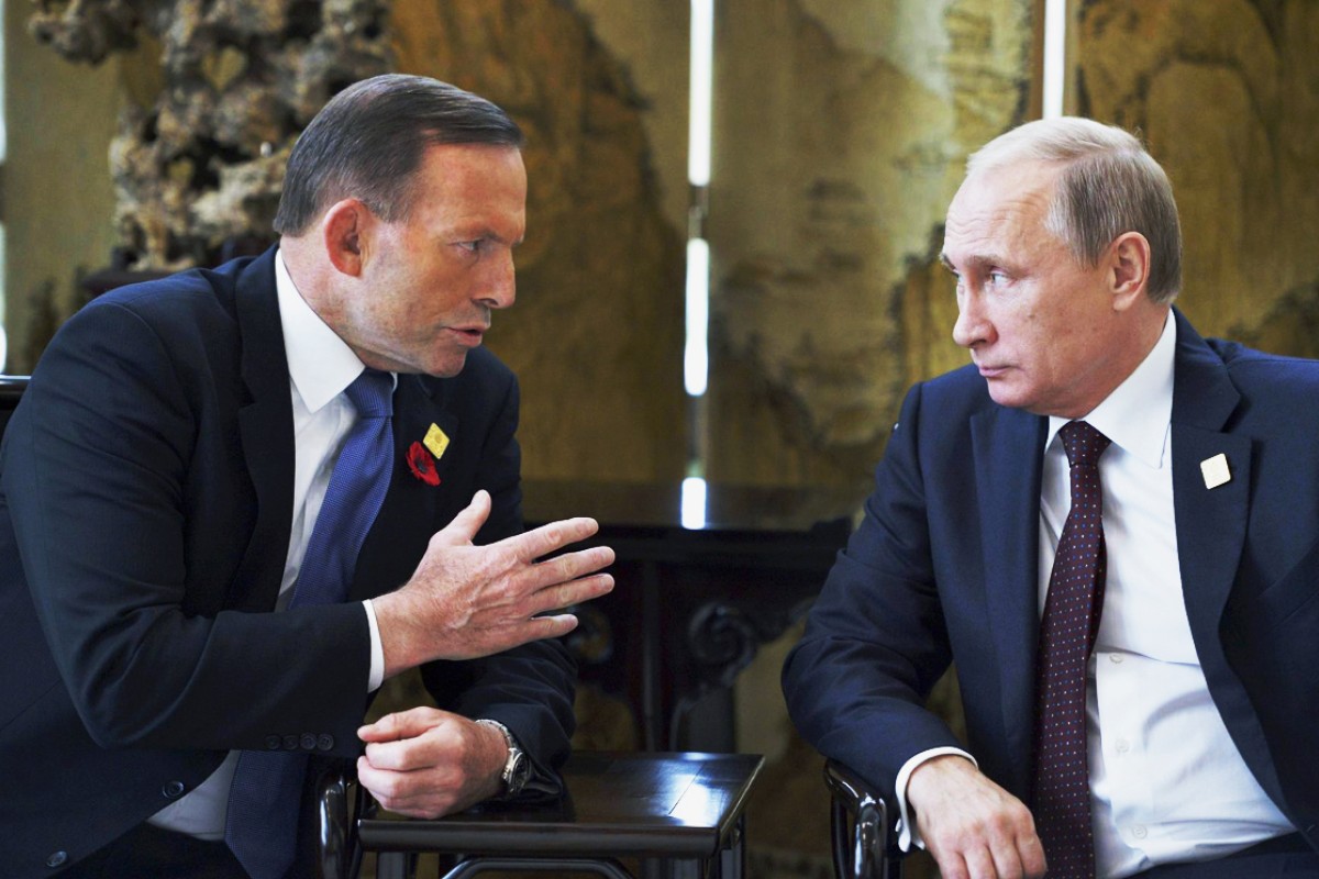 Tony Abbott, Vladimir Putin urge faster probe into downing of flight ...