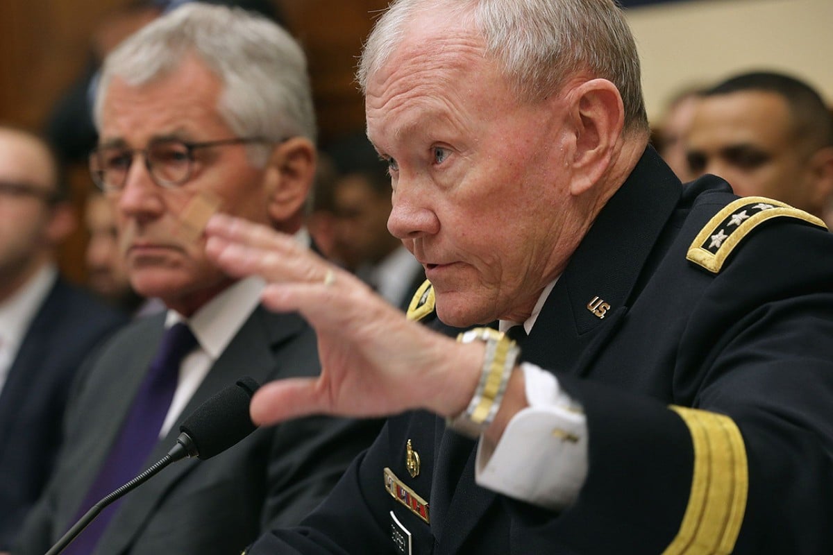 Top US general Martin Dempsey tells troops in Iraq momentum is turning ...