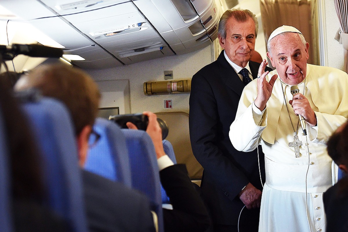 Pope tells Catholics ‘you don’t have to breed like rabbits’, after ...