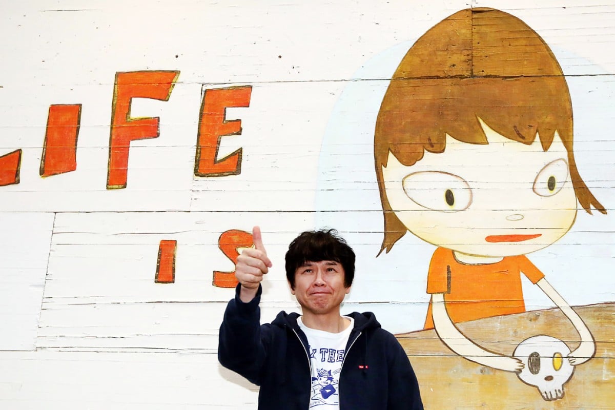 Japanese artist Yoshitomo Nara launches Hong Kong show | South China ...