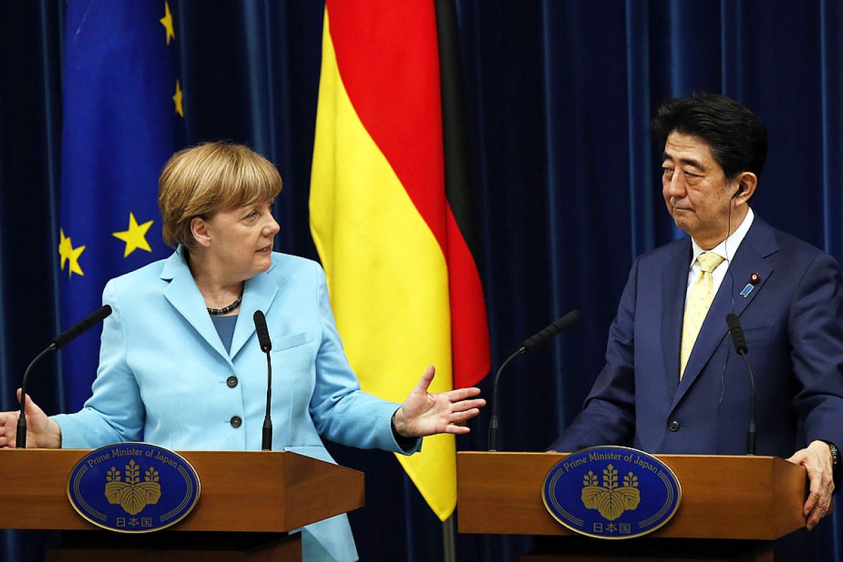 German Chancellor Merkel reminds Japan to deal with history of second ...