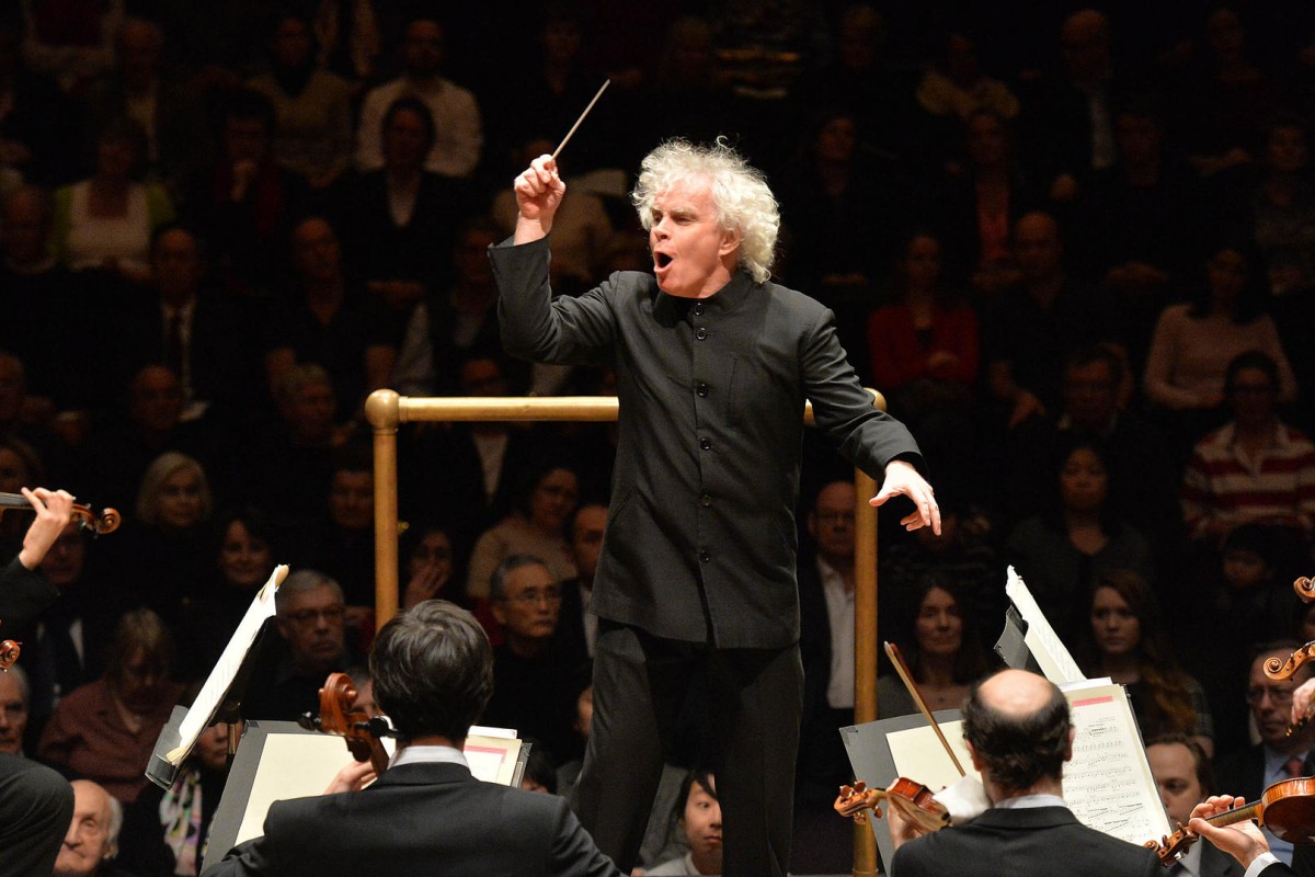 Simon Rattle to conduct outreach with London orchestra | South China ...