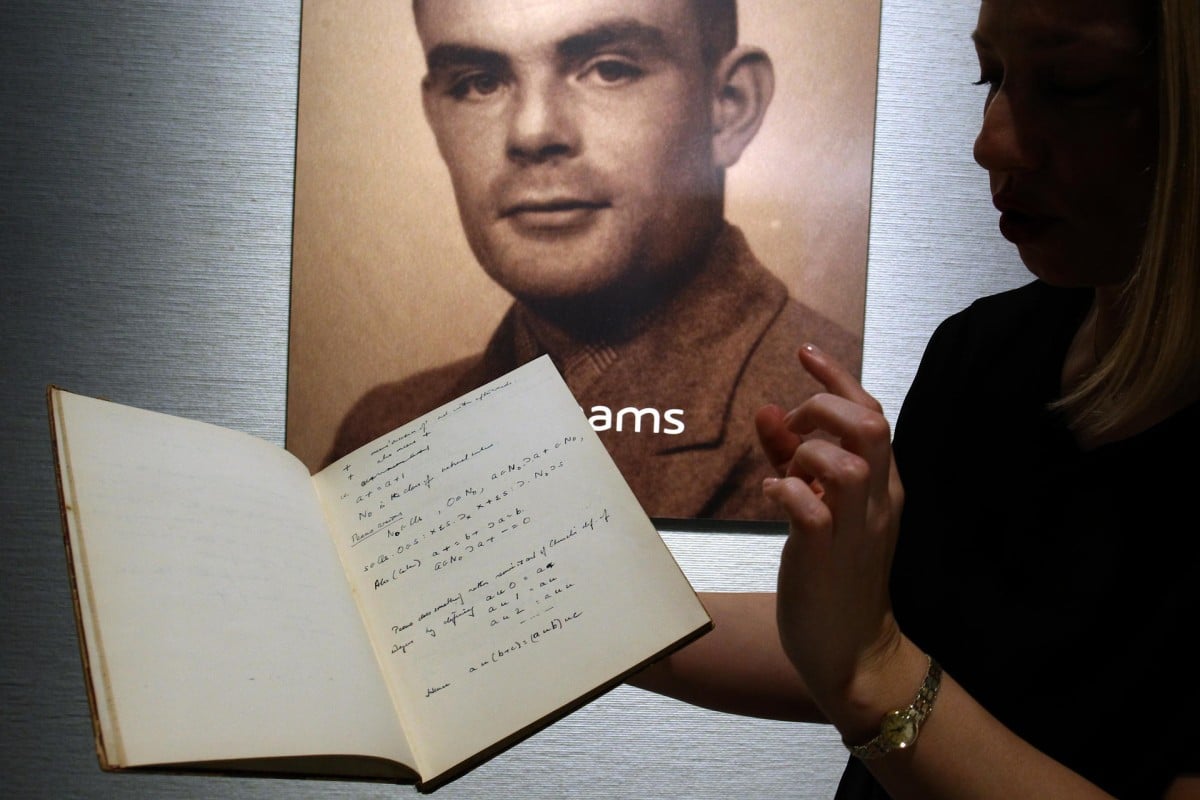 Alan Turing's notebook comes to Hong Kong ahead of US$1 million Bonhams ...