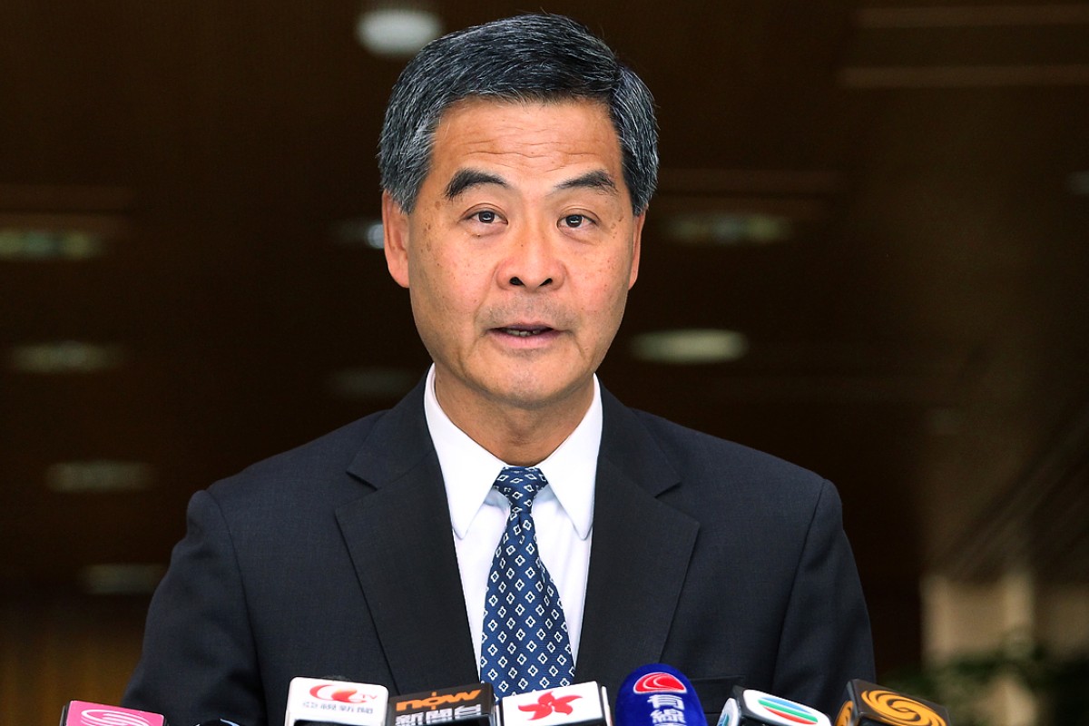 Upbeat CY Leung ‘confident’ Hongkongers and Legco will back political ...