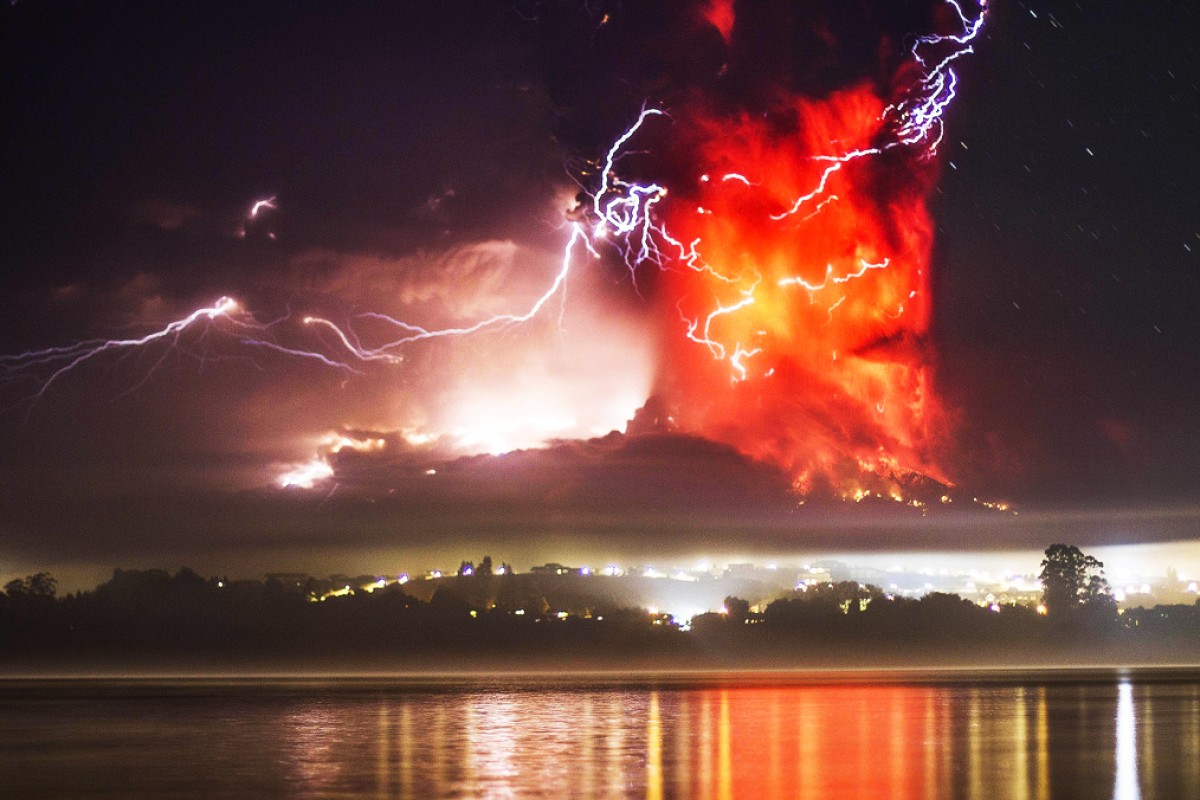 Chile issues alert after volcano erupts for first time in 54 years ...