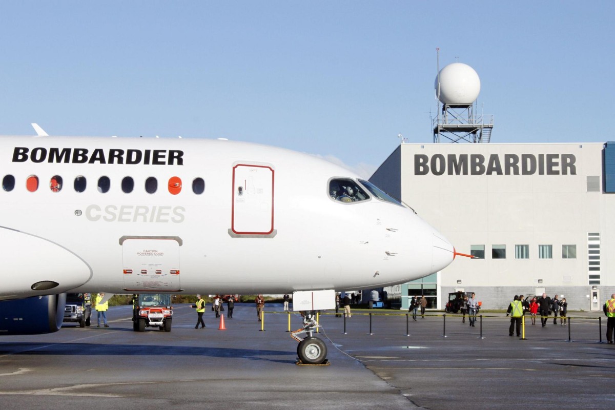 Bombardier C Series jet to debut at Paris Air Show | South China ... Bombardier C Series jet to debut at Paris Air Show | South China ...