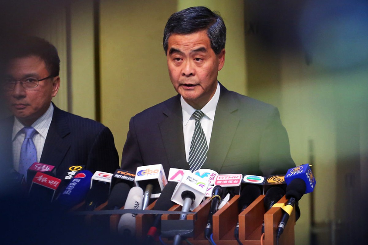 CY Leung makes U-turn by tabling livelihood measures ahead of ...