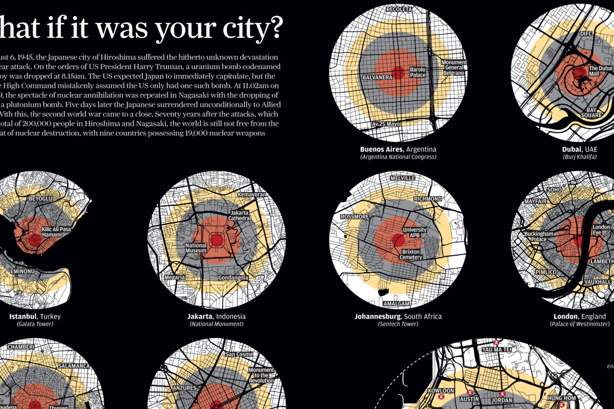 INFOGRAPHIC: What if an atomic bomb hit Hong Kong or Beijing, or where ...