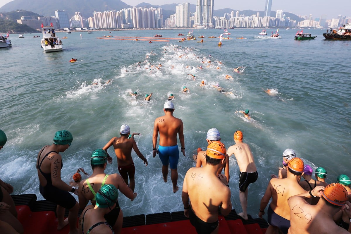 Taking the plunge: Record number of entries for Hong Kong's iconic ...