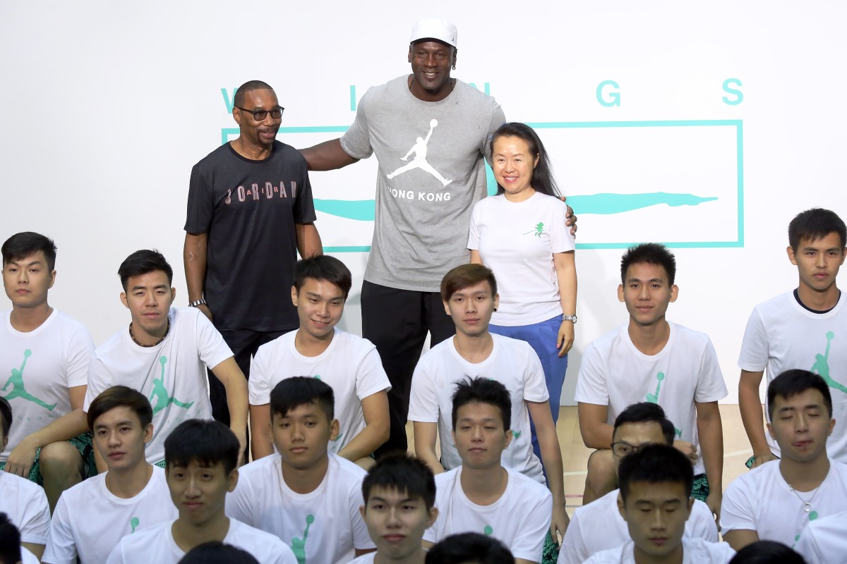 NBA superstar Michael Jordan wows at-risk Hong Kong teenagers | South ...