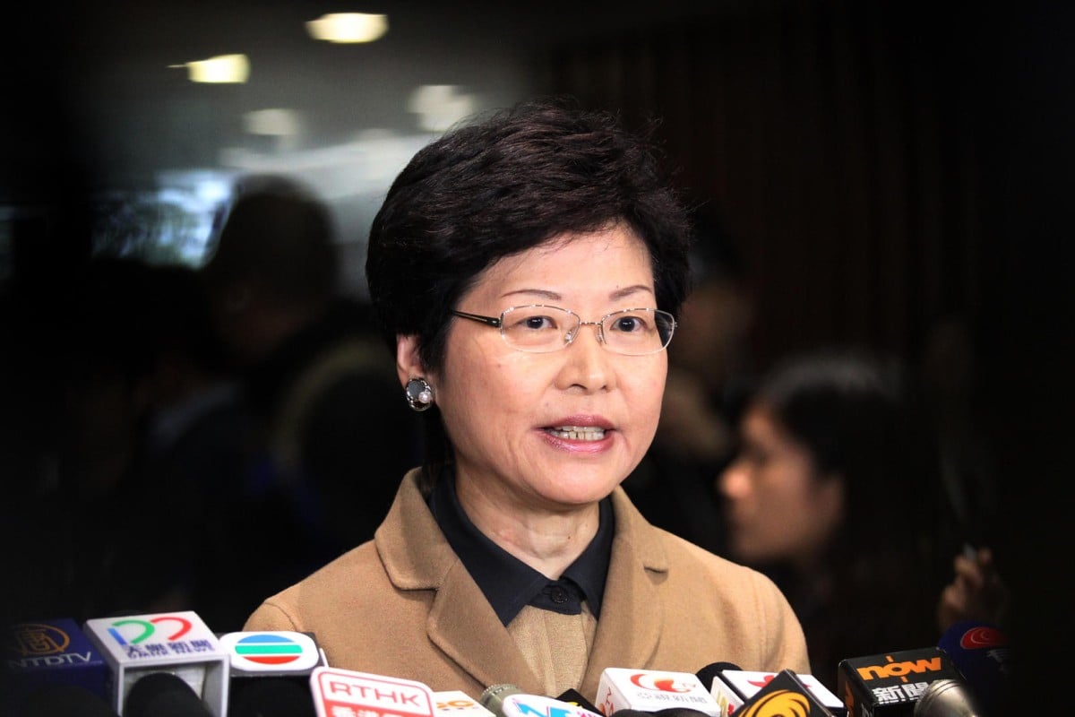 Carrie Lam orders officials not to drink water samples at lead-tainted ...