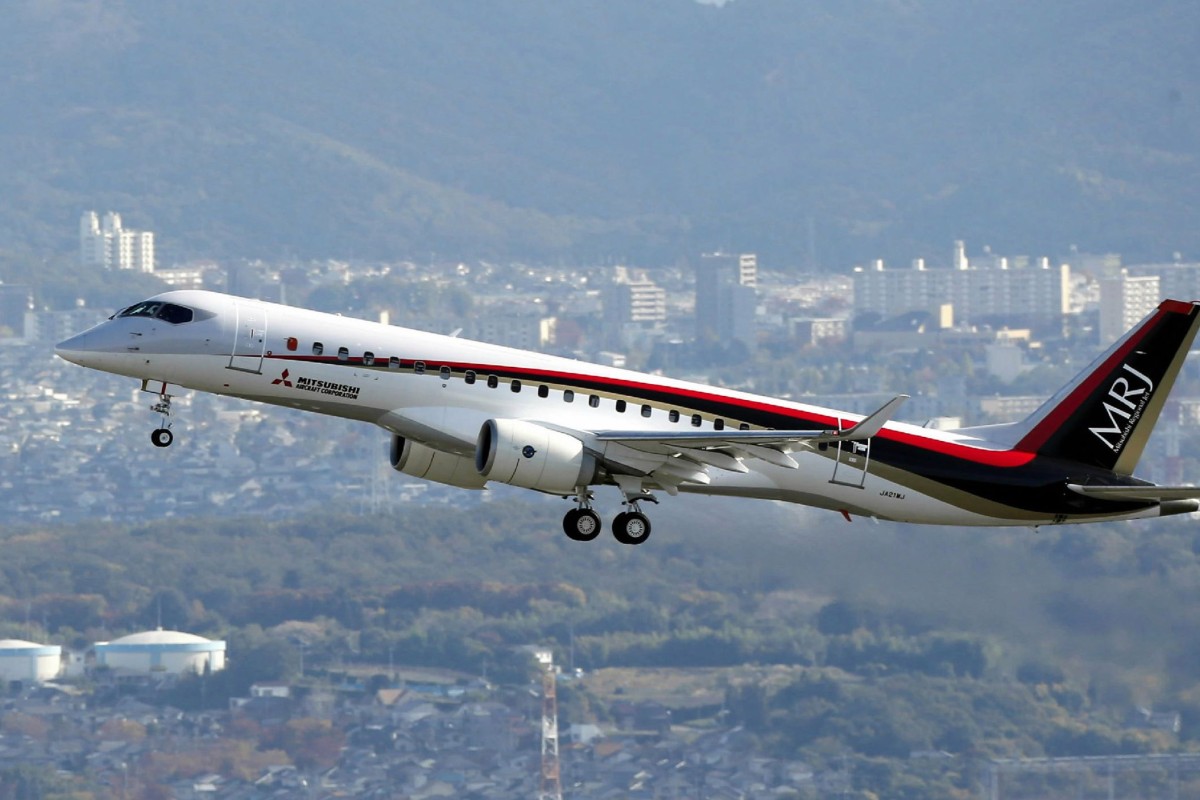 Japan’s first passenger jet makes maiden test flight, days after China ...