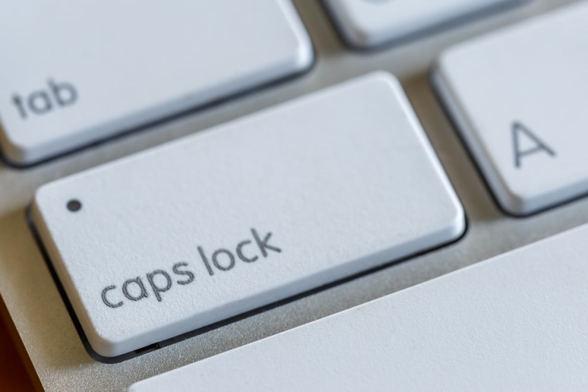 STOP SHOUTING: Should Caps Lock be banned? | South China Morning Post