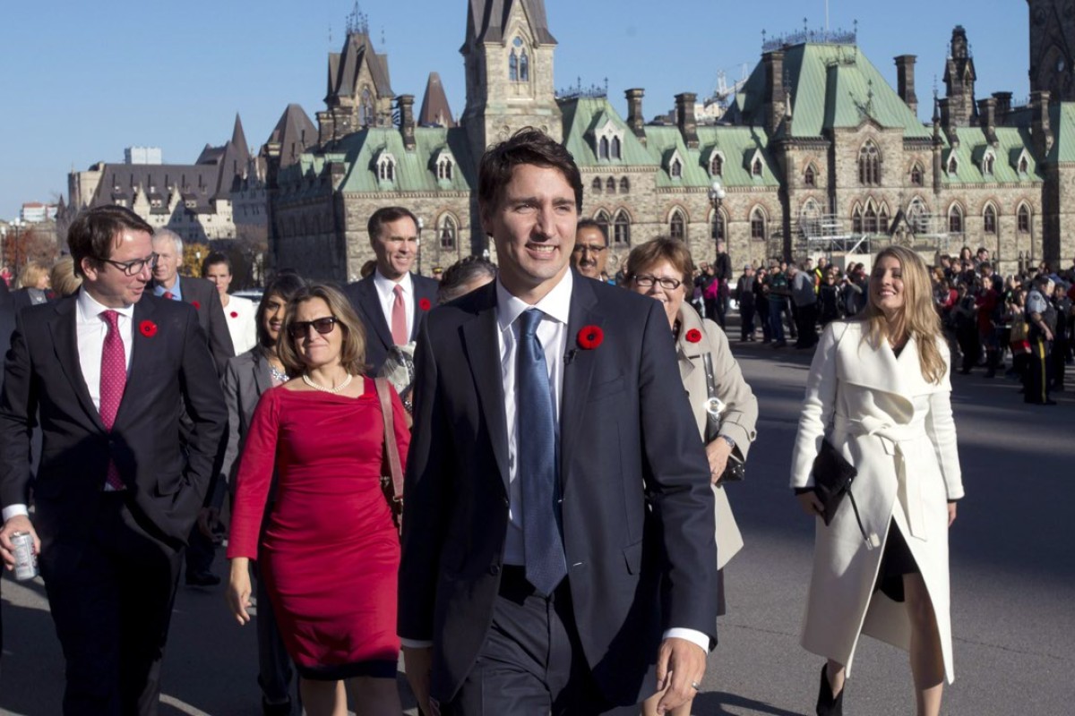 Feminist Trudeau names women to half of his new Canadian cabinet ...