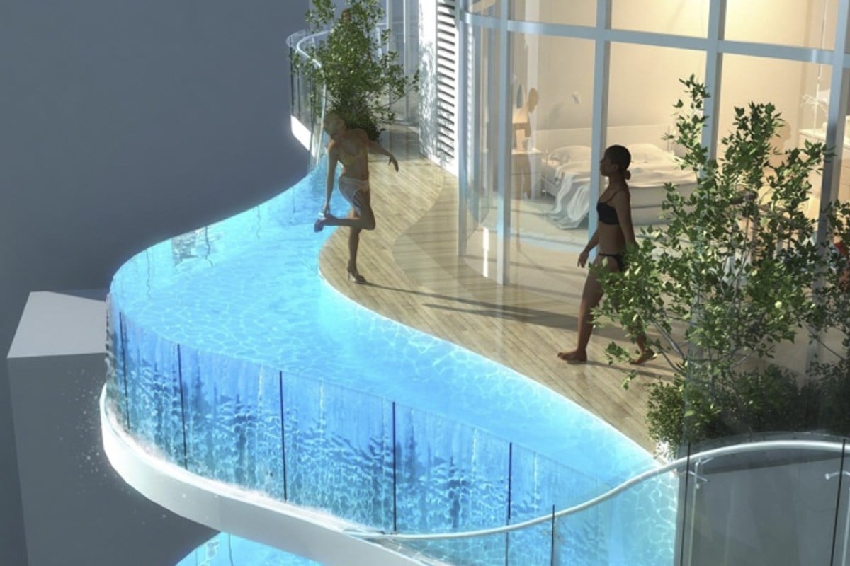 Private pools the latest must-have for luxury flat buyers | South China ...