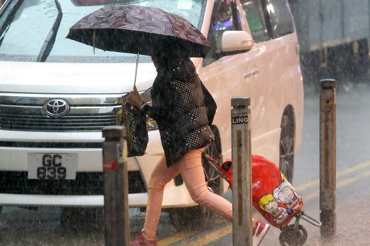 Hong Kong weather: first January amber rainstorm warning issued | South ...