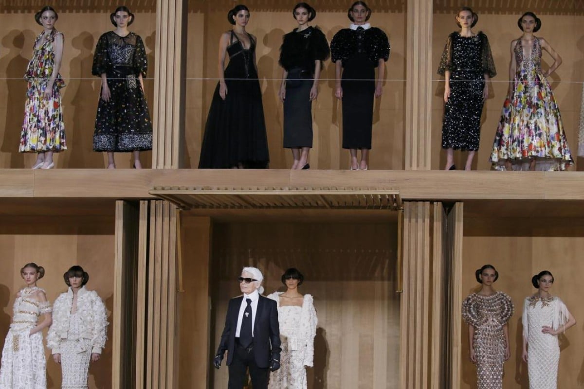 Karl Lagerfeld presents ‘eco-luxe’ Chanel couture collection for spring ...