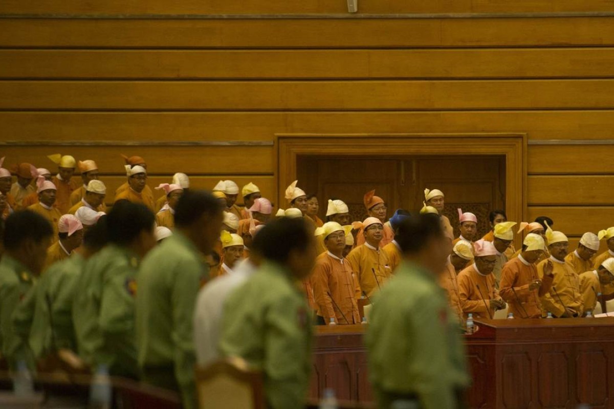 Historic moment: Suu Kyi’s allies form Myanmar’s ruling party after ...