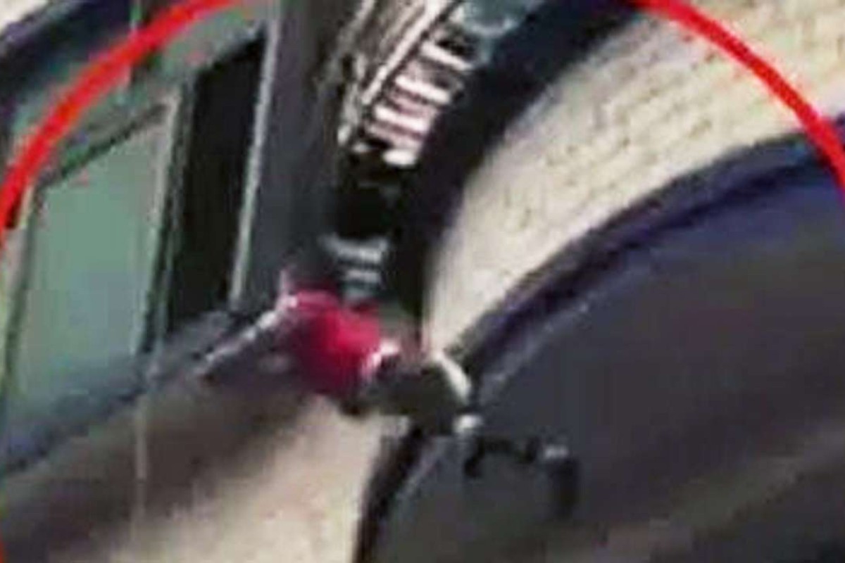 Watch terrifying moment Chinese toddler falls from 5th-floor balcony ...