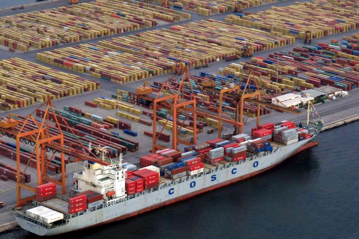 China Cosco Shipping unit forms alliance with three container giants on ...