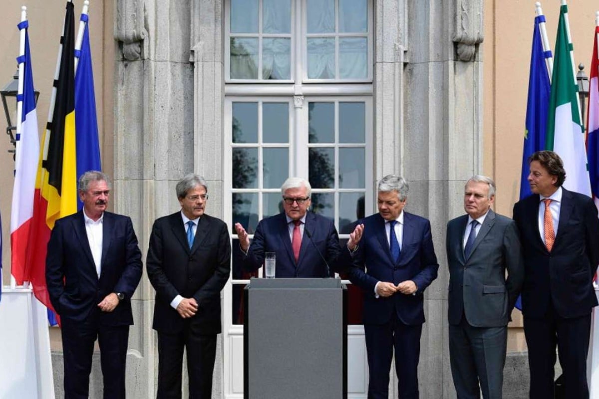 Hit the road, Union Jack: EU founding states call for quick divorce ...